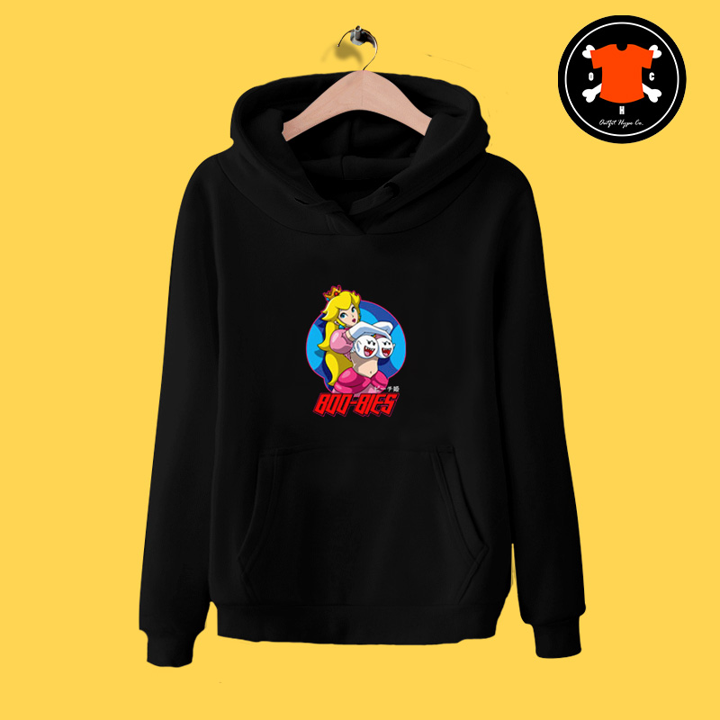 Princess Peach Boo Bies Hoodie Design By